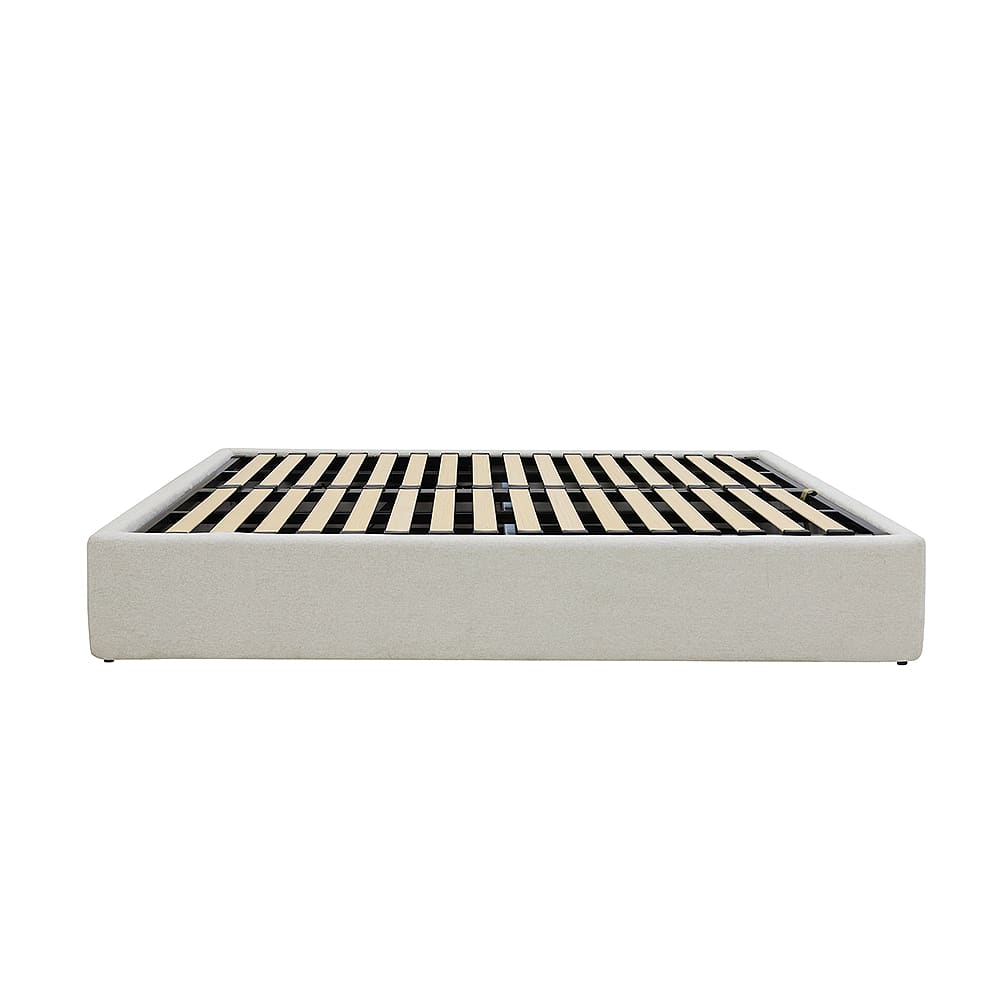 Shop Leo Gas Lift Bed California Ivory at Sleeping Giant Australia